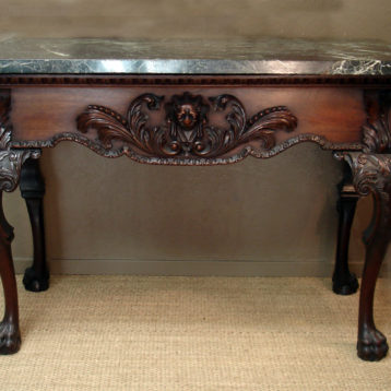 George II Period Mahogany Pier Table - Chappell & McCullar